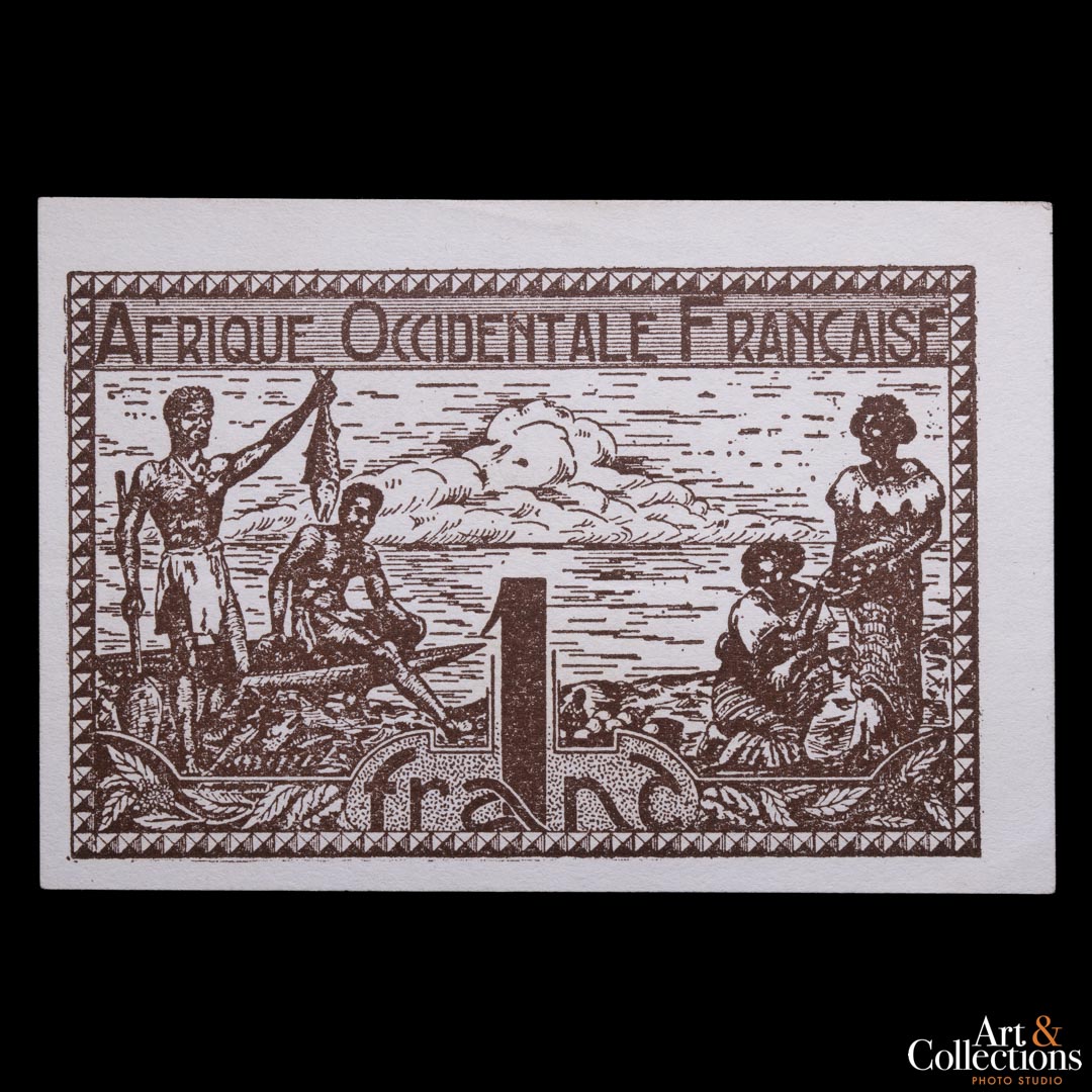 Africa Occidental Francesa 1 franco 1944 - Numismatica Anderbus