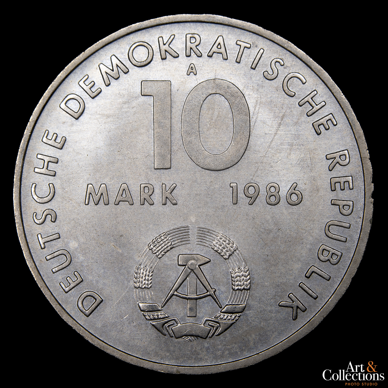 Alemania Democrática 10 Marcos 1986 A - Centenario del Nacimiento de ...